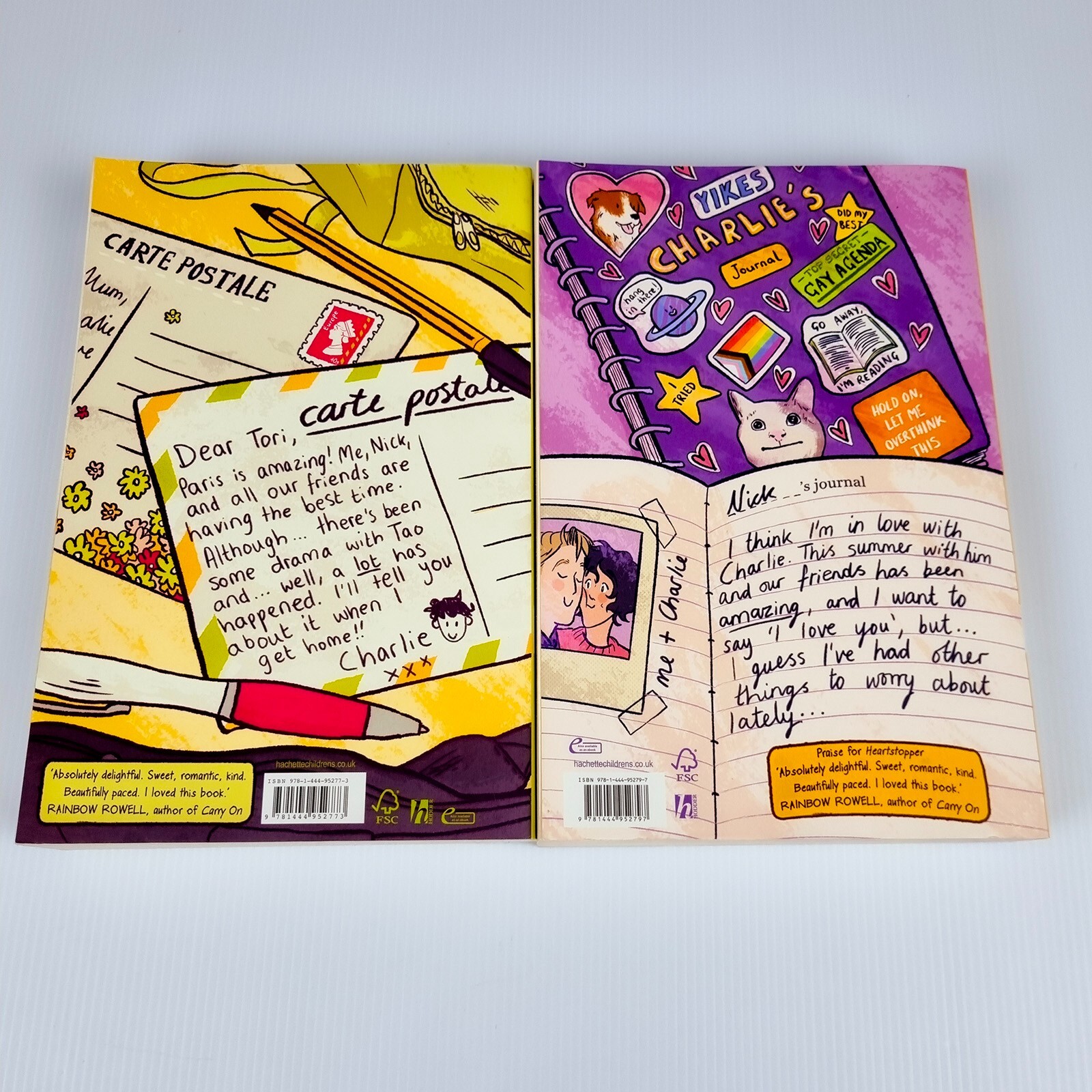 Heartstopper Volume 3 & Volume 4 by Alice Oseman Paperback 2021 ...