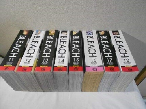 BLEACH Taito Kubo Vol. 1-10 Magazine Book Comic Complete Manga Language ...