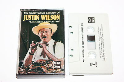 Crazy Cajun Comedy of Justin Wilson (1987 Capitol)-Cassette Tape w ...