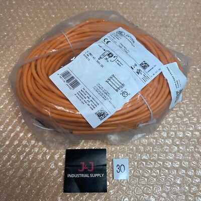 FACTORY SEALED- IFM ADOAH040VAS0025E04 EVT006 Connecting Cable w/Socket ...