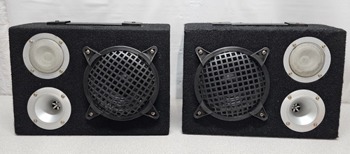 2 Roadmaster RTS3000 300 watt Stereo Megasound Box Speakers Truck Auto ...
