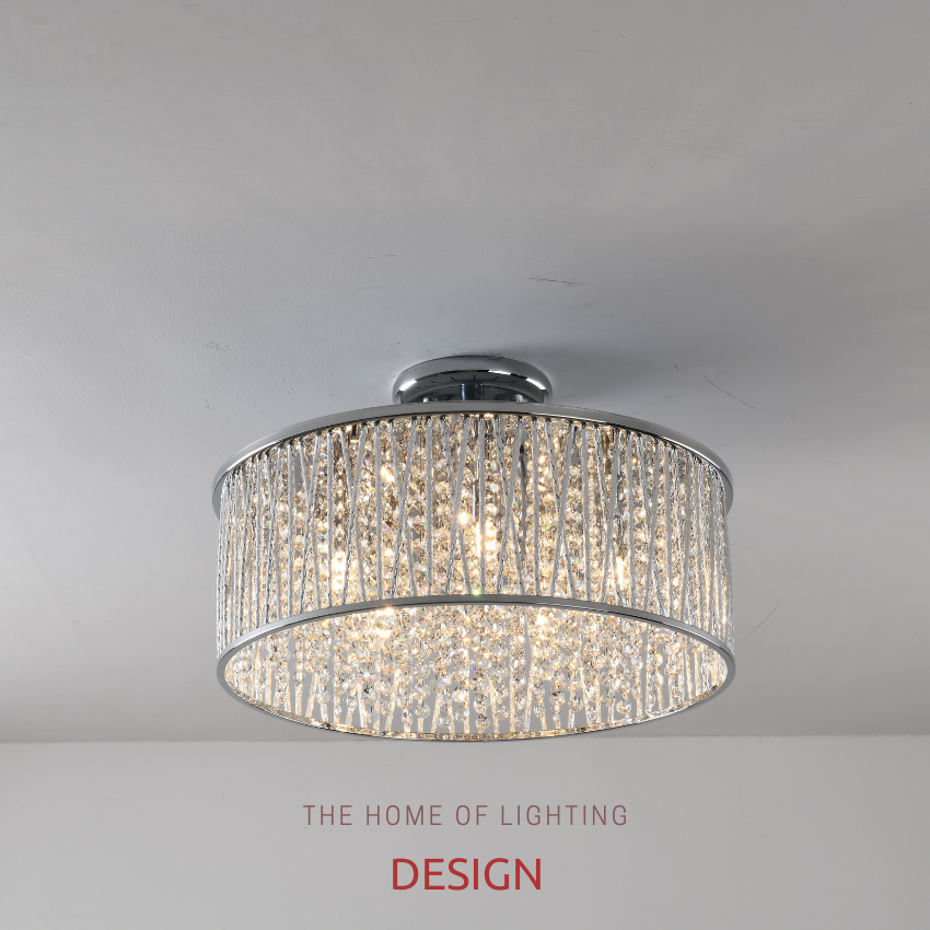 Drum Semi Flush Lighting Modern Flush & Semi Flush Ceiling Lights