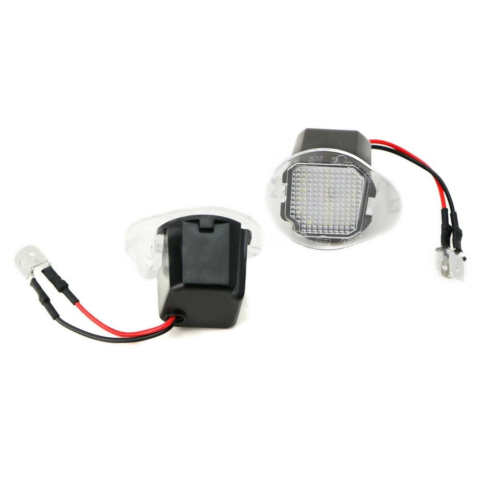 For 2014-up Jeep Cherokee White LED Under Side Mirror Puddle Lights ...