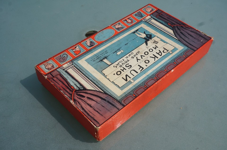 1930's Pak O Fun Movie Show, Rare Gilbert Erector Type Play Set ...