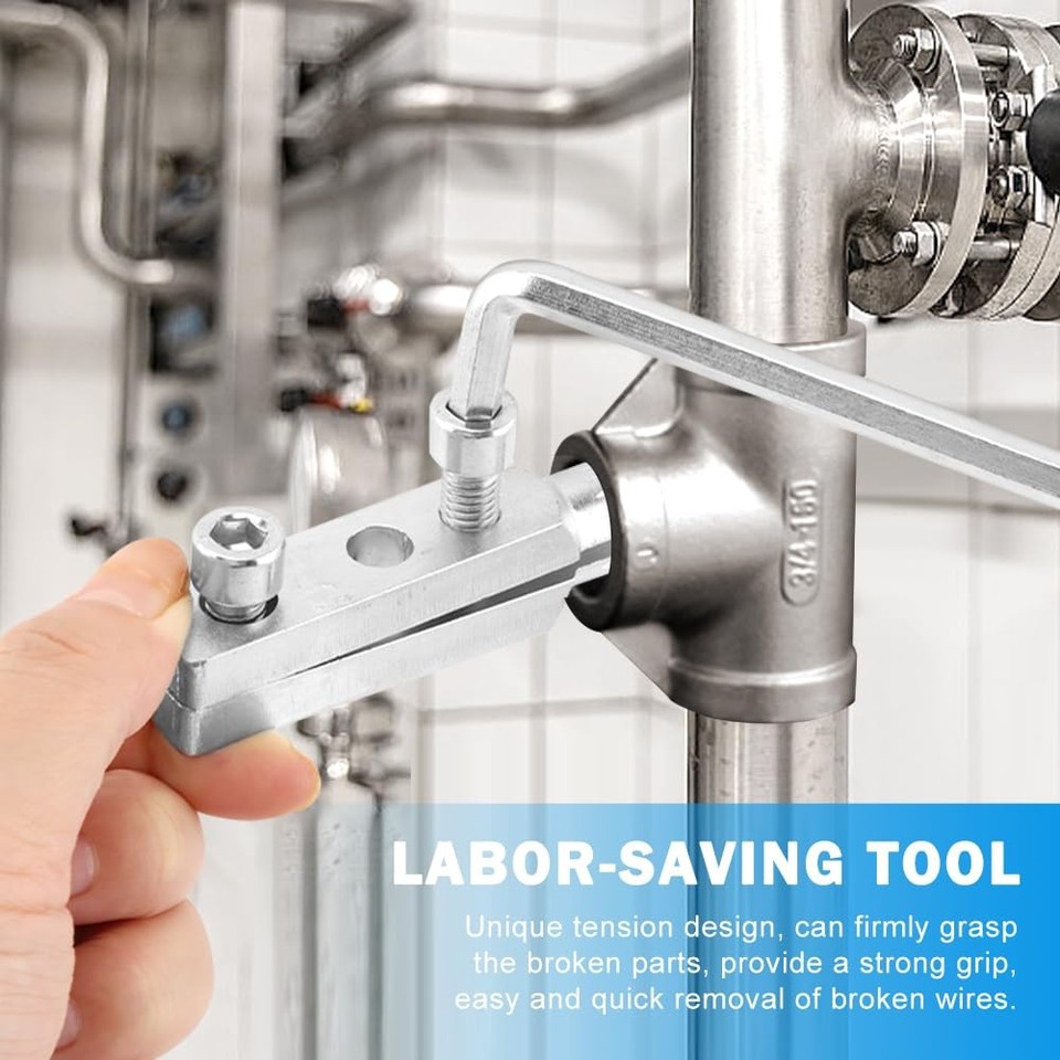 Stripped Screw Extractor Set, Broken Faucet Removal Tool Pipe Extractor ...