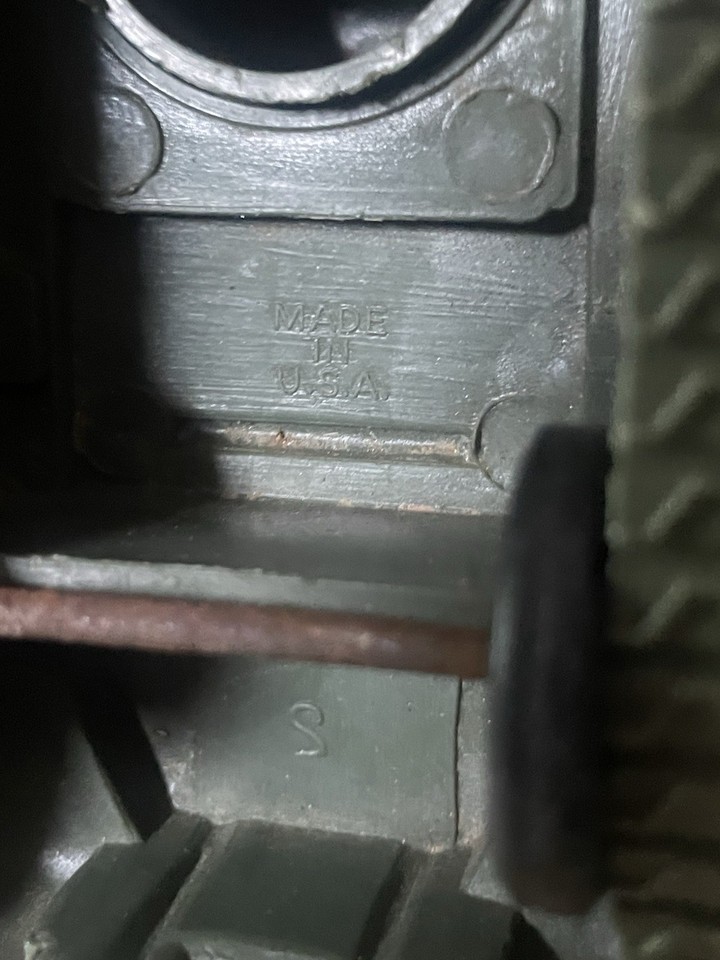 Auburn Rubber Army Tanks No. 650 Lot Of 2 Dark Green / Light Green | eBay