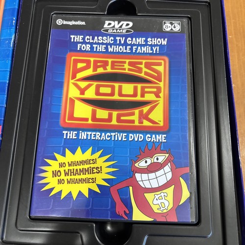 PRESS YOUR LUCK Interactive DVD TV Game By Imagination Whammy No ...