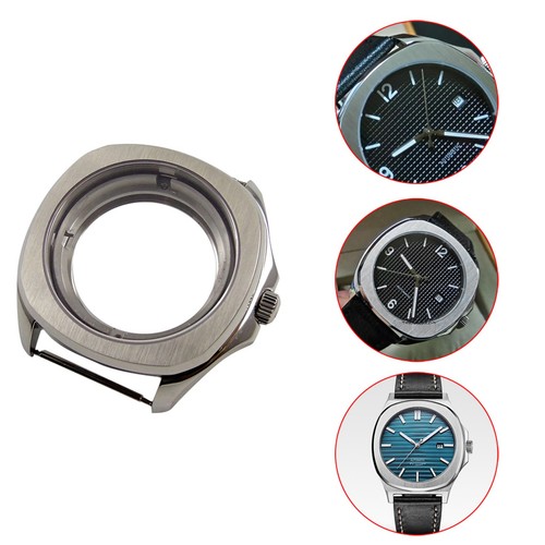 Sapphire Crystal 40mm Stainless Steel Watch Case For ETA 2824 2836 ...