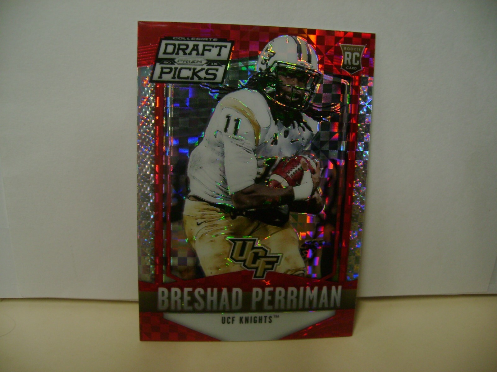 BRESHAD PERRIMAN 2015 PANINI COLLEGIATE DRAFT PICKS #117 PRIZM ROOKIE ...