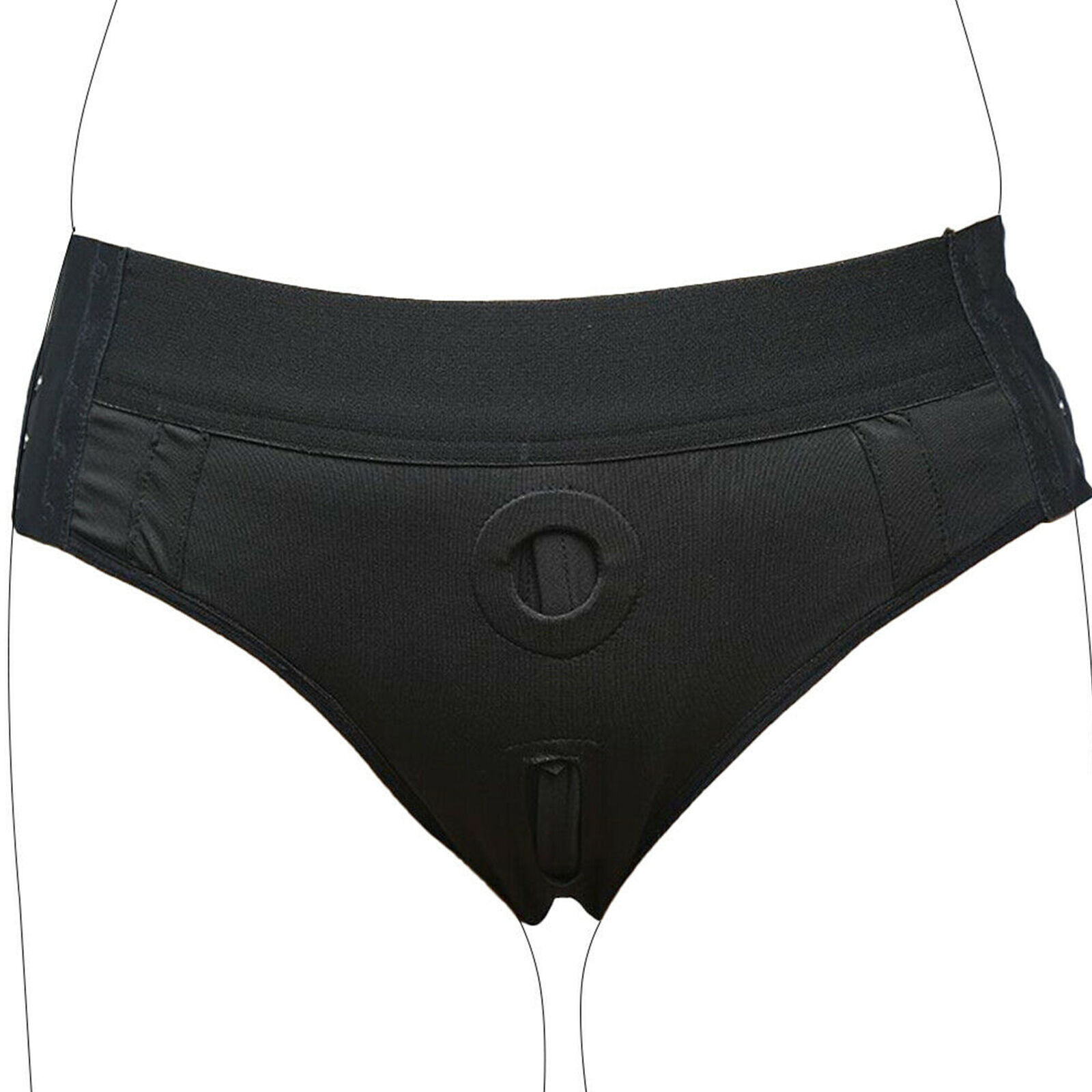 Trans FTM Boxer Packing Briefs O-Ring Straps-On-Packer-Harness ...