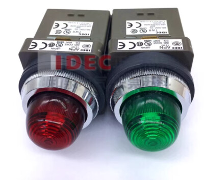 1pcs IDEC Panel Indicator Signal Lamp With transformer APN126DNG R Y W ...