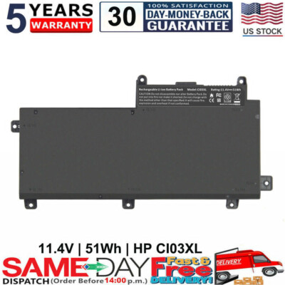 CI03XL Battery for HP ProBook 640 G2 645 G2 650 G2 655 G2 801554-001 ...