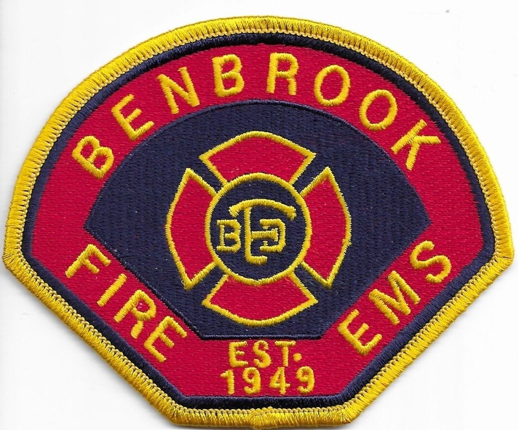 Benbrook Fire & E.M.S., Texas (4.5" X 3.5" size) fire patch | eBay