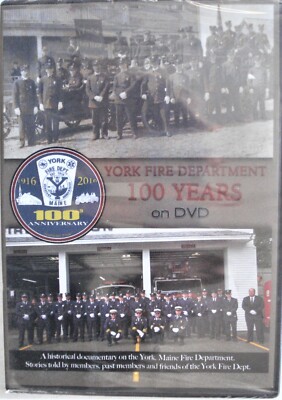 York Maine Fire Department 100 Years on DVD New, Sealed | eBay