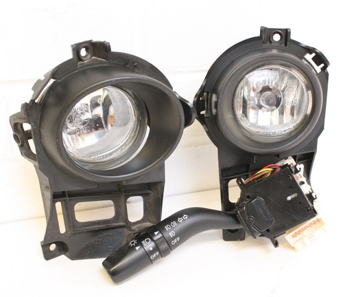 Mazda MX5 - Mk3 (NC) 05-09 - FRONT FOG LIGHT UPGRADE KIT - bezel stalk ...