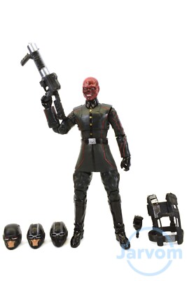Marvel Legends 6" Inch Studios 10th Year Red Skull Hydra Soldier Loose ...