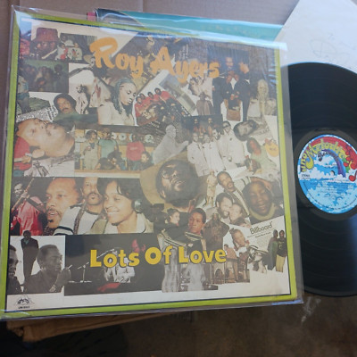 ROY AYERS Lots Of Love SIGNED 1983 UNO MELODIC RECORDS Soul JAZZ Mtume ...