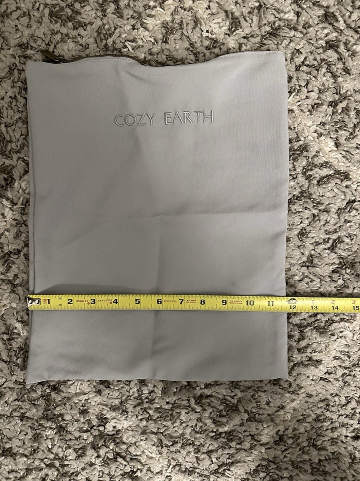 Cozy Earth Bamboo Zipper Pouch Cloth 14”x11.5” Multi Use Travel Bag | eBay