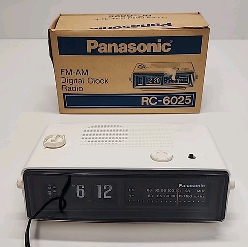 Groundhog Day Panasonic RC-6025 Flip Clock Radio Alarm Clock Bill ...