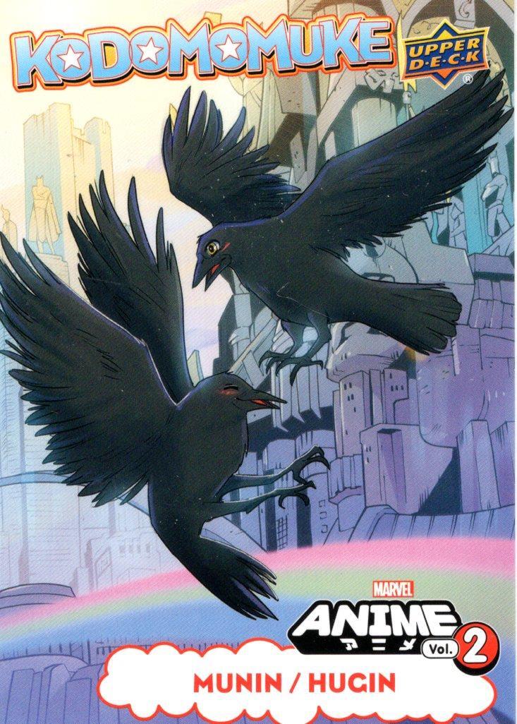 Marvel Anime Volume 2 Kodomomuke Card K-5 Munin/ Hugin | eBay