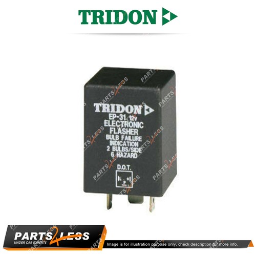 Tridon 3 Pin Electronic Flasher 12 Volt Load Sensitive - EP13 Pack 1 | eBay Australia