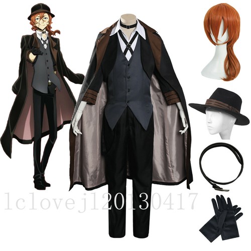 Hot Bungou Bungo Stray Dogs Chuya Chuuya Nakahara Cosplay Halloween ...