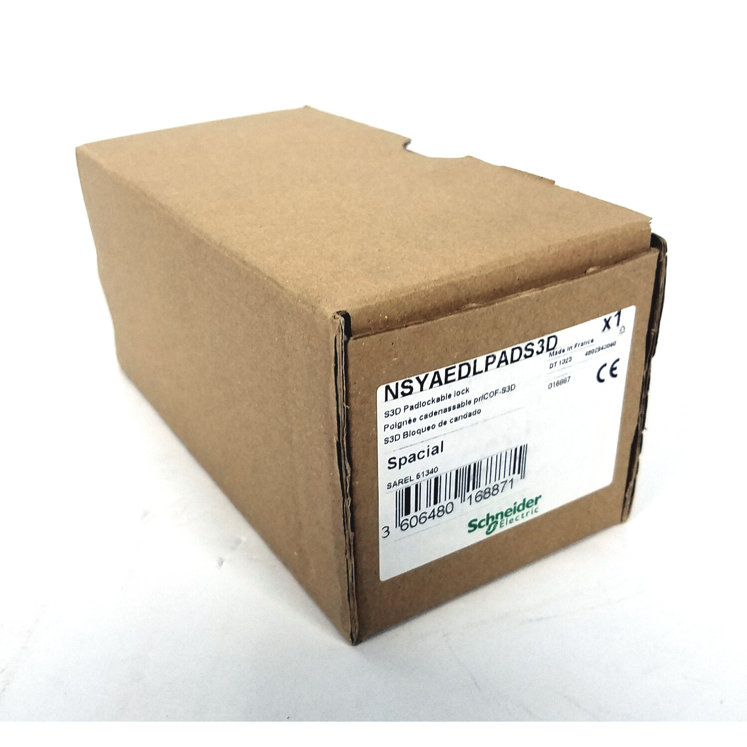 NEW-Schneider Electric Padlockable Lock NSYAEDLPADS3D for Spacial SD3 ...