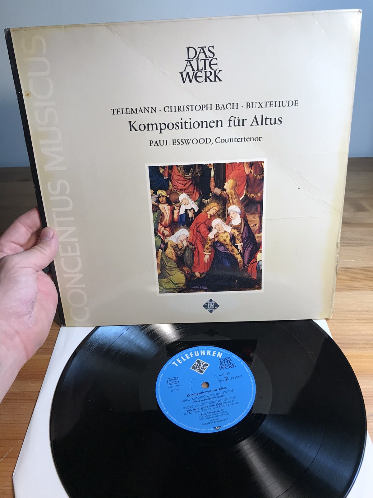 Kompositionen Fur Altus Telefunken Das Alte Werk Vinyl Record Paul ...