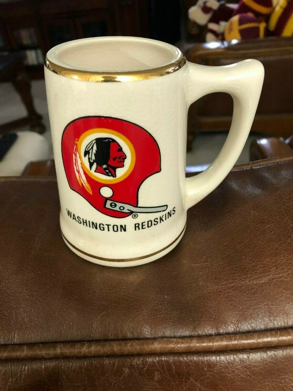 Vintage Rare Old 1970s Washington Redskins Singe Bar Mug NFL Football ...
