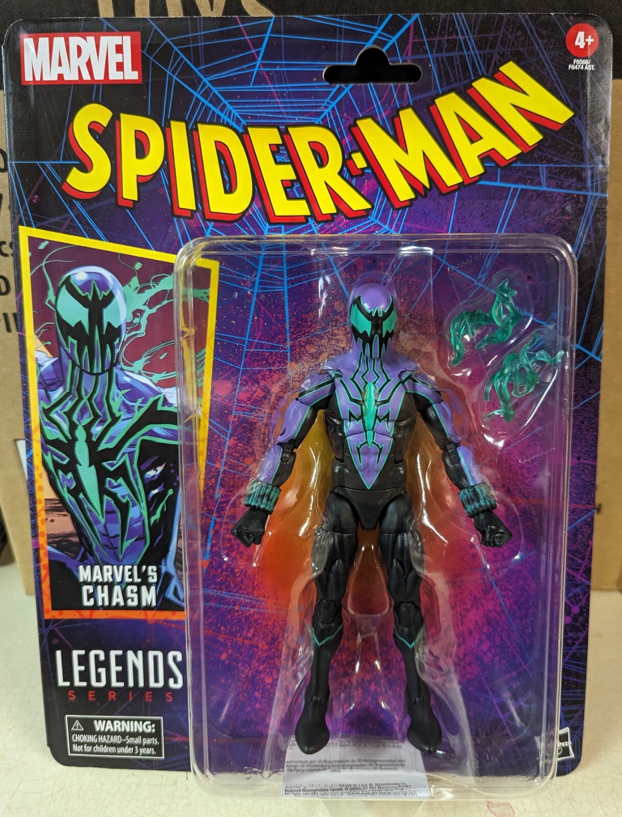 Marvel Legends Retro Spider-Man Wave 3 Marvel's Chasm MOC!!! | eBay