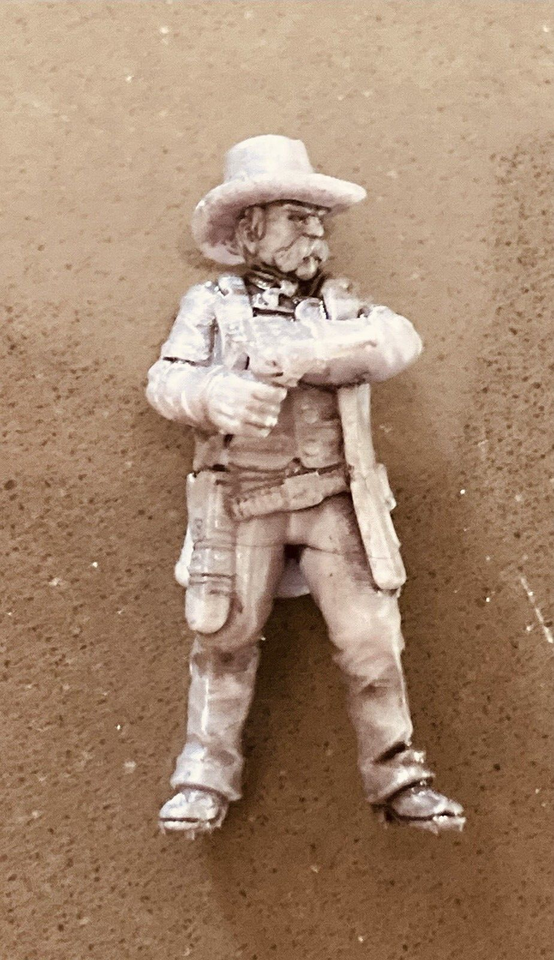 28mm Wild West Miniatures Lawmen Set of 7 Dead Man's Hand, Fistful of ...