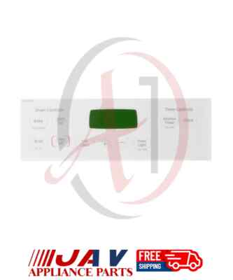 For GE Range Oven Faceplate Graphics Wh Inv# AO1330 | eBay