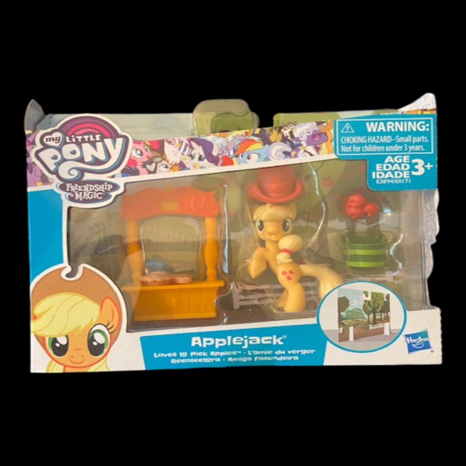 My Little Pony Applejack Rarity Pinkie Rainbow Dash Twilight Fluttershy ...