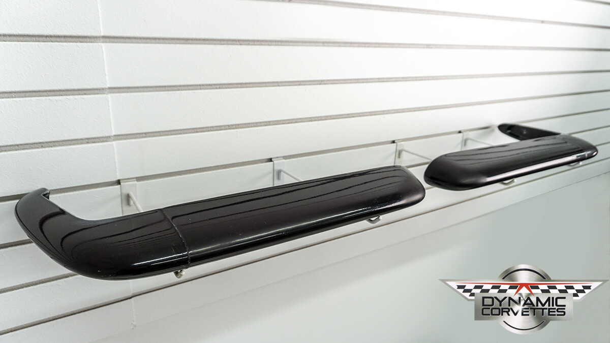 Corvette Custom Fiberglass C3 Rear Bumpers Fangless-Pair-Includes ...