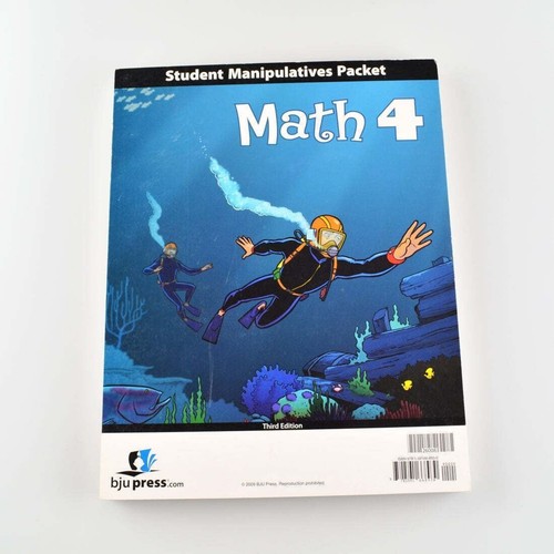BJU Math 4 Student Manipulatives Packet - 3rd Edition - Unused | eBay