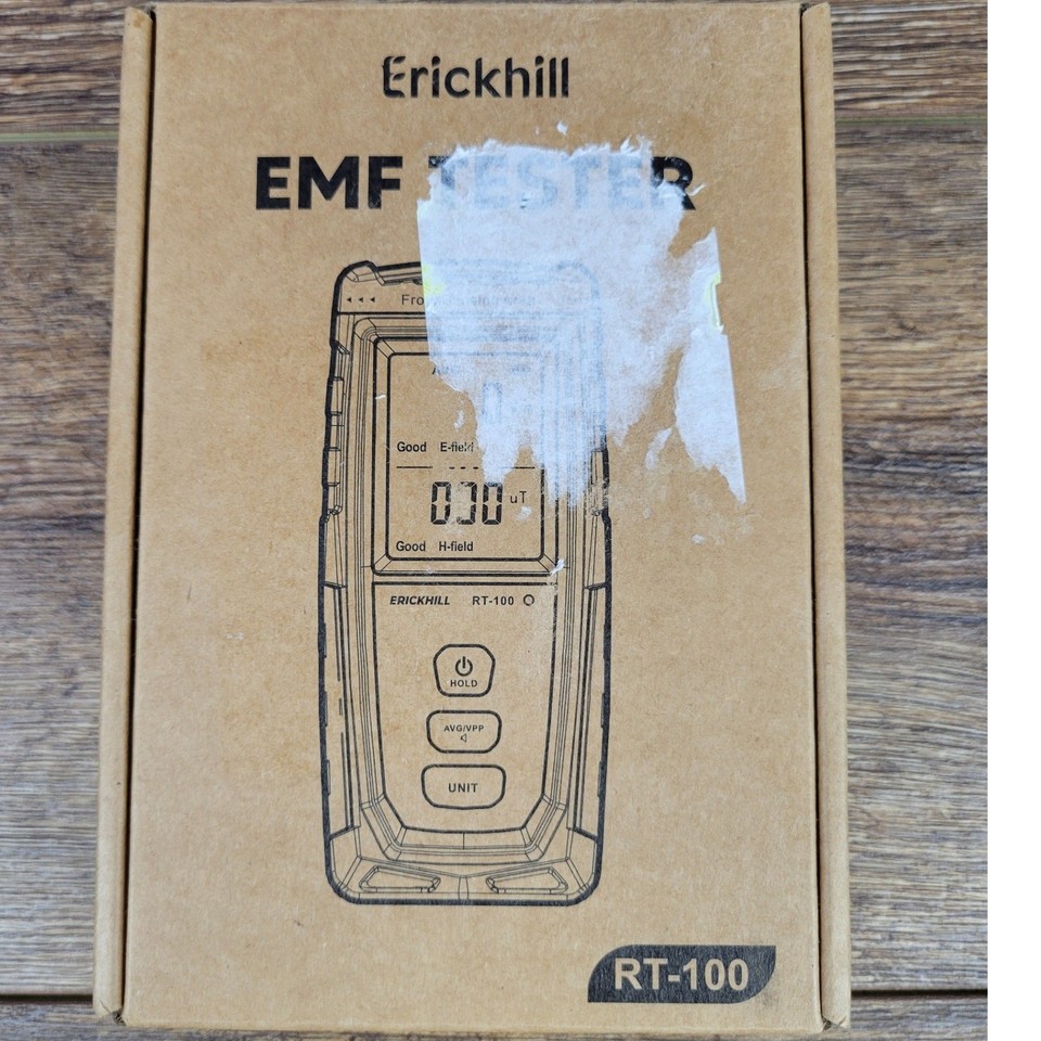 Erickhill RT-100 EMF Meter LCD Color Screen Ghost Hunting Tester | eBay