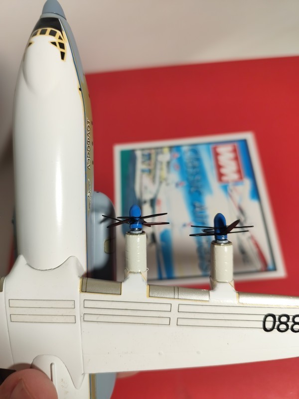 Western Models 1:200 CCCP Aeroflot CA 17 Antonov Diecast Scale Model | eBay