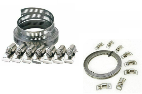 8Pcs Driver Jubilee Clip Set Assorted Stainless Steel Hose Clamp Kit ...