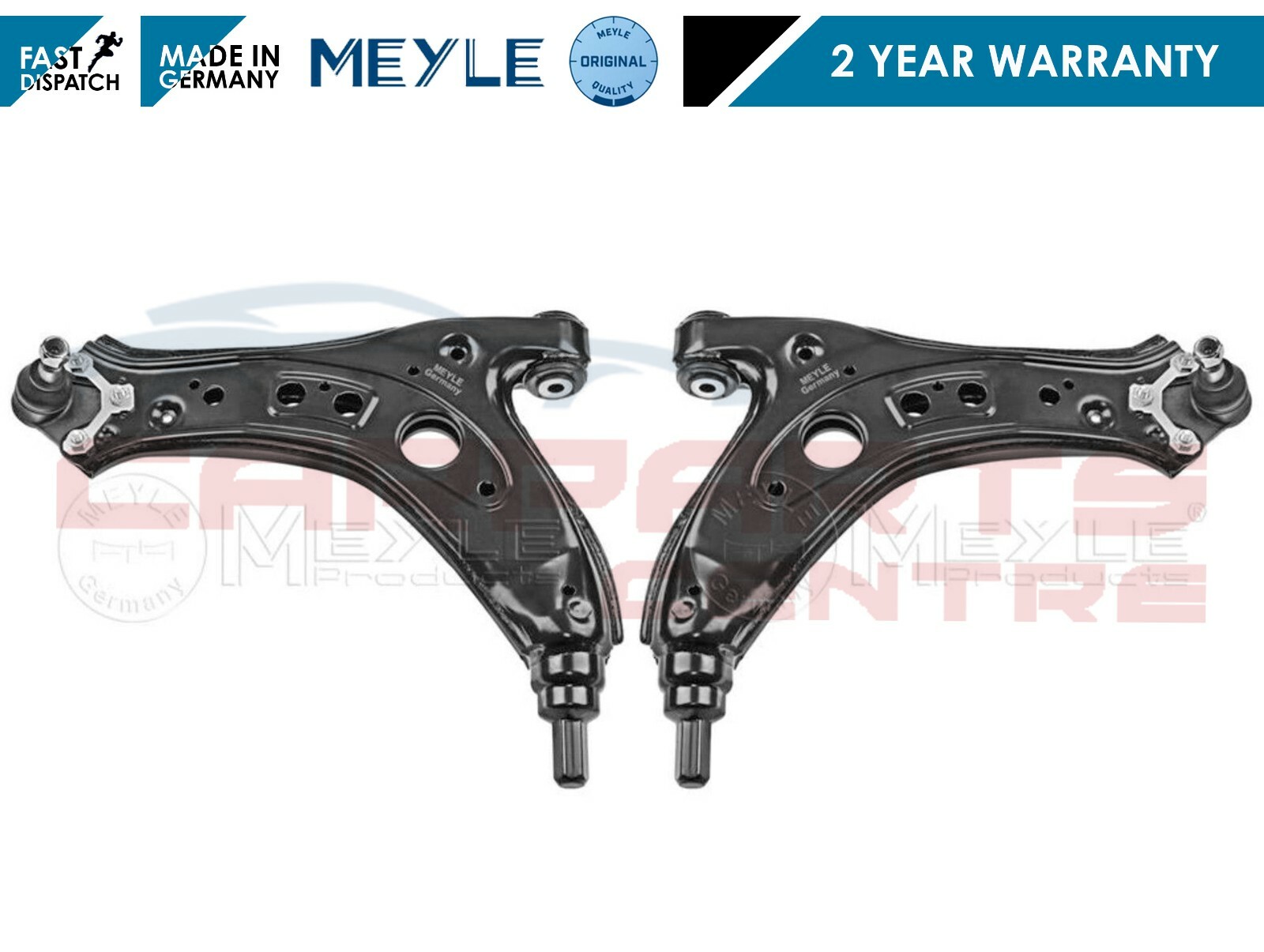 FOR VW POLO 9N 02-09 FRONT LEFT RIGHT LOWER WISHBONE CONTROL ARM BALL ...