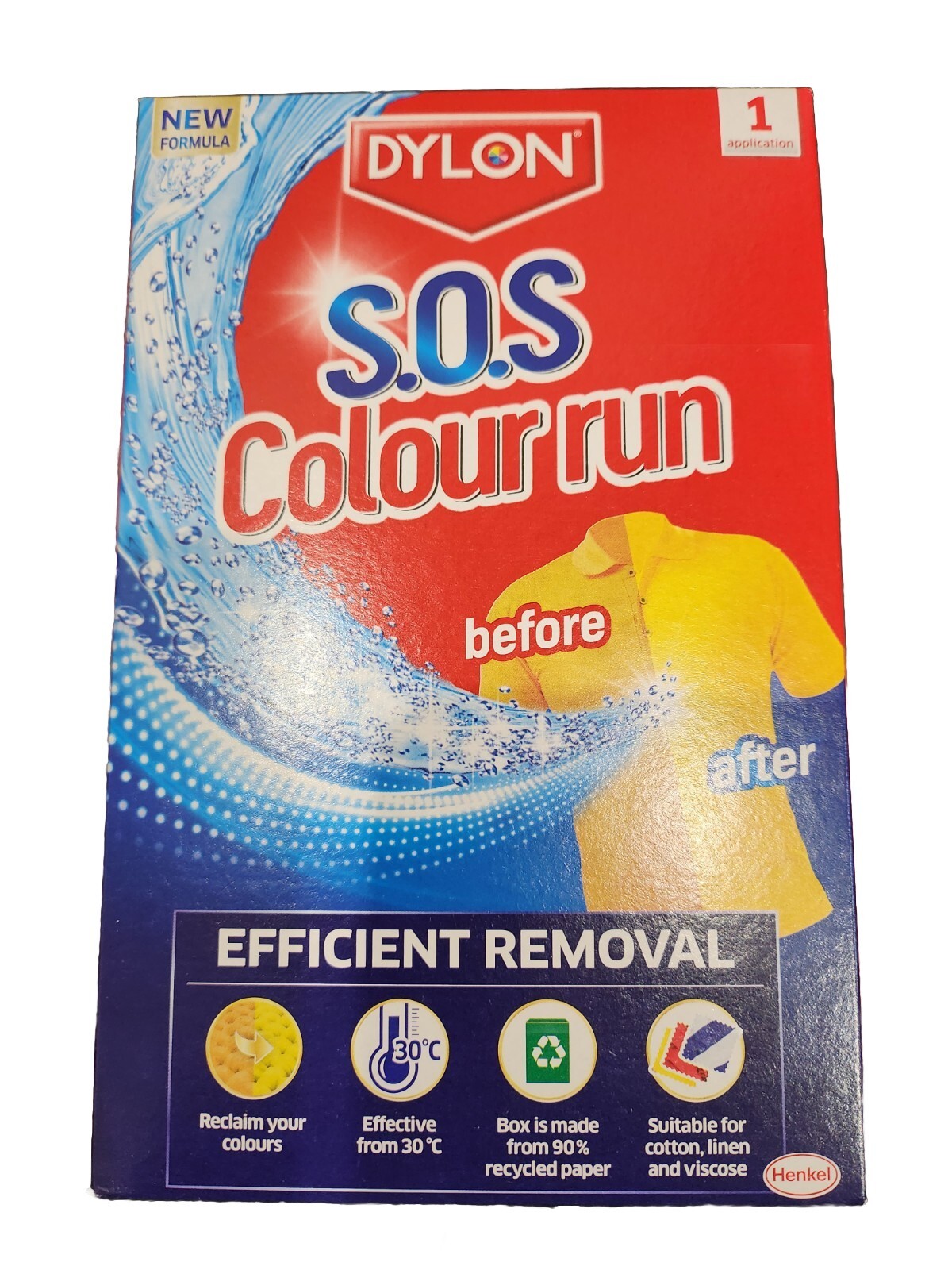 Dylon Colour Run Remover - 2 x 75ml Sachets for sale online | eBay