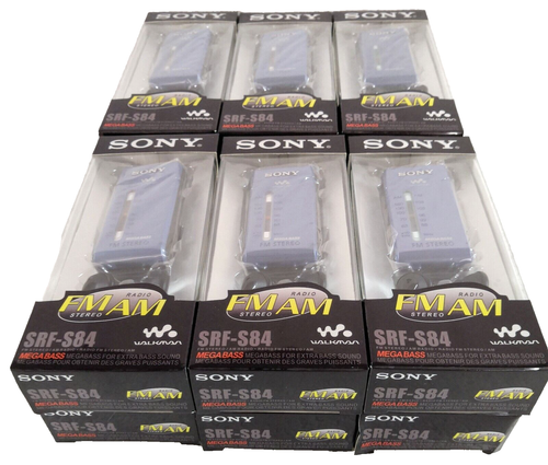 New RADIO Sony SRF-S84 FM/AM Super Compact Radio Walkman Analogue Tuner ...