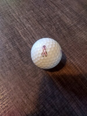 Pinnacle Golf Ball Breast Cancer PInk Ribbon Logo | eBay