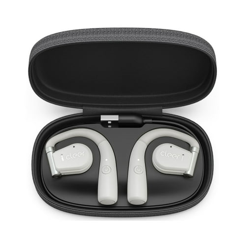 Cleer ARC Open Ear Ear Hook Design Flexible Hinge True Wireless Earbuds ...