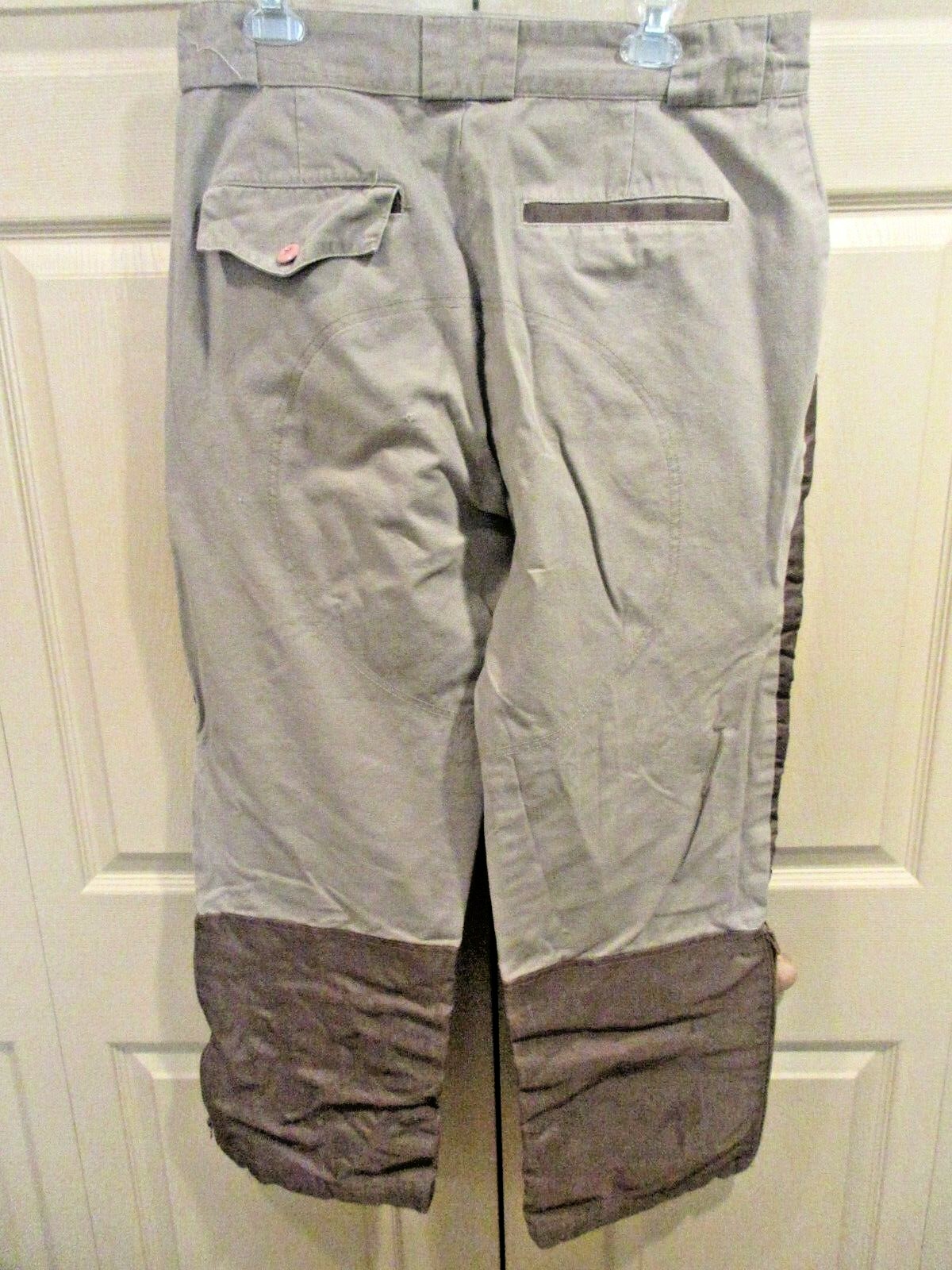 Bushmaster Hunting Pants MENS size 35/29 tan beige nylon front guard ...