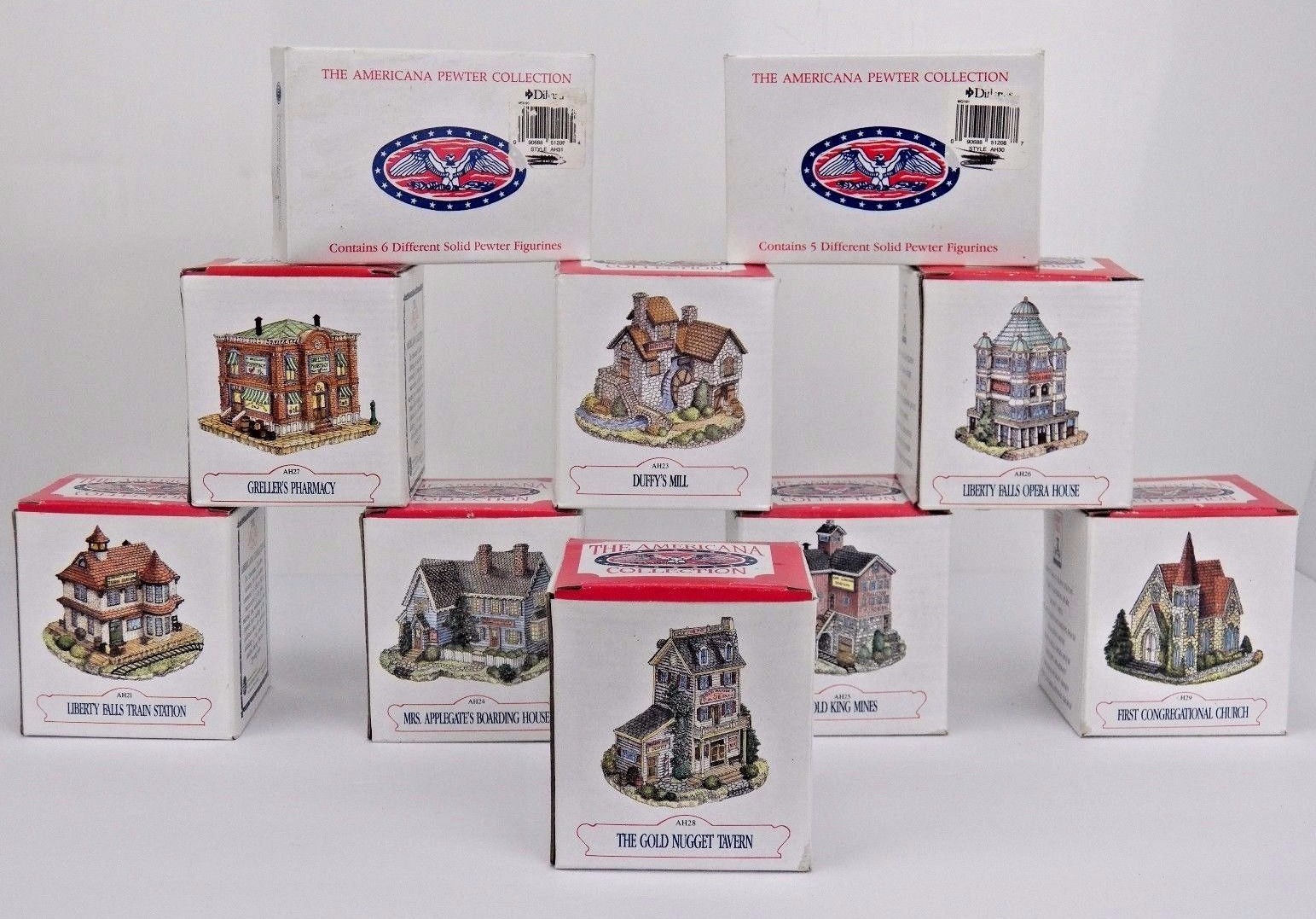 The Americana Collection Liberty Falls Figurine & Houses Variety ...