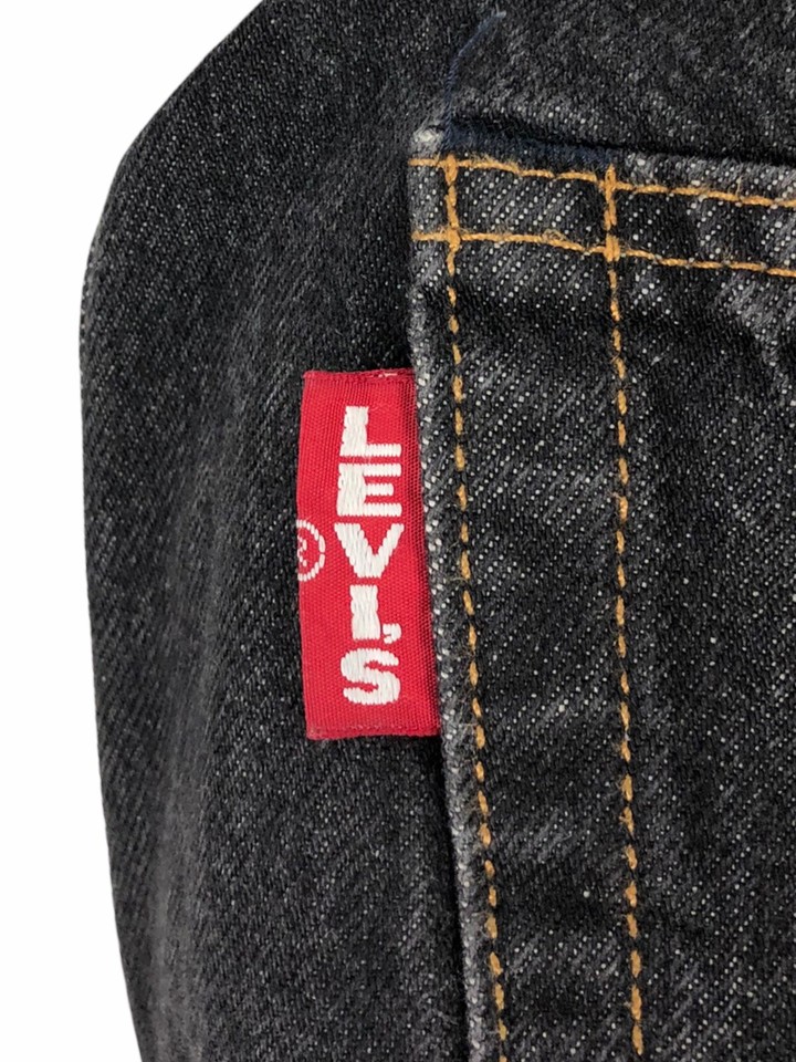 Levis Hi Ball Big E Roll Logo Stripe Jeans Mens 34 Blue Tapered Leg ...