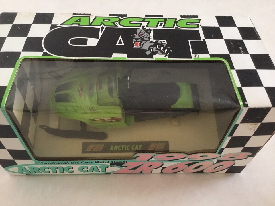 1998 Arctic Cat Zr 600 1:18 Scale Diecast Model Snowmobile Box Faded | eBay