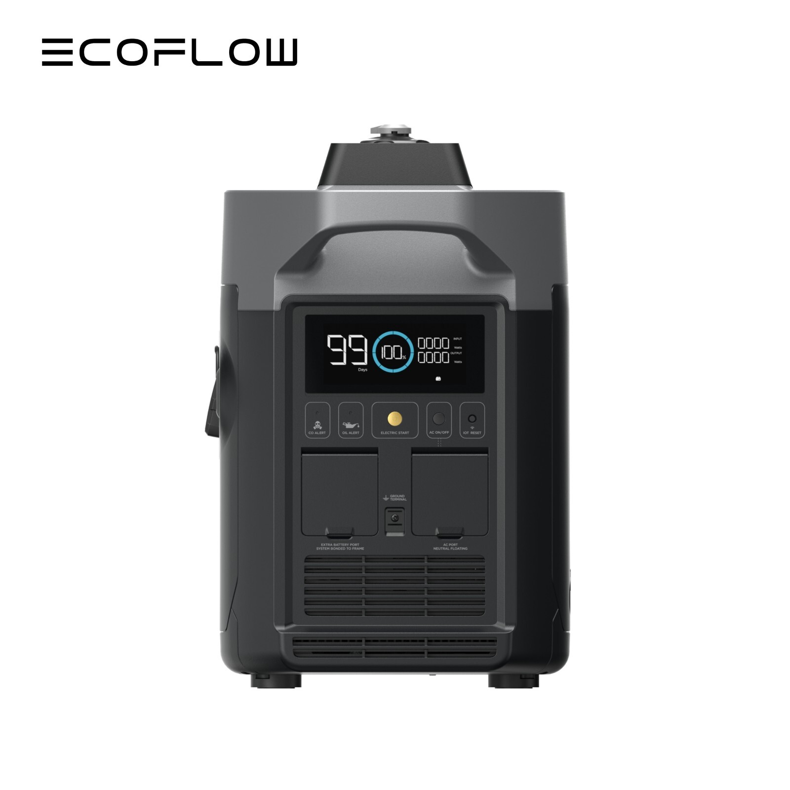EcoFlow Smart Generator Dual Fuel LPG & Gas Charge DELTA Pro and DELTA ...