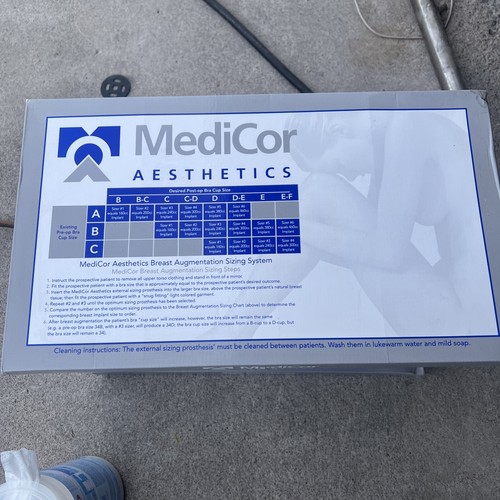 MediCor Aesthetics Breast Augmentation Sizing System (GrA) | eBay