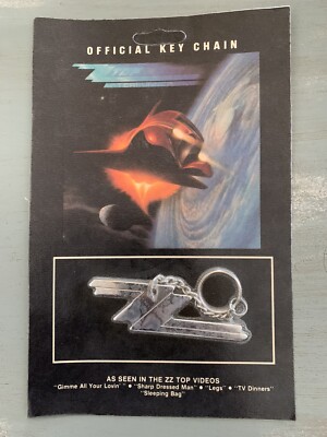 ZZ Top Official Key Chain - As Seen in the ZZ Top Videos | eBay
